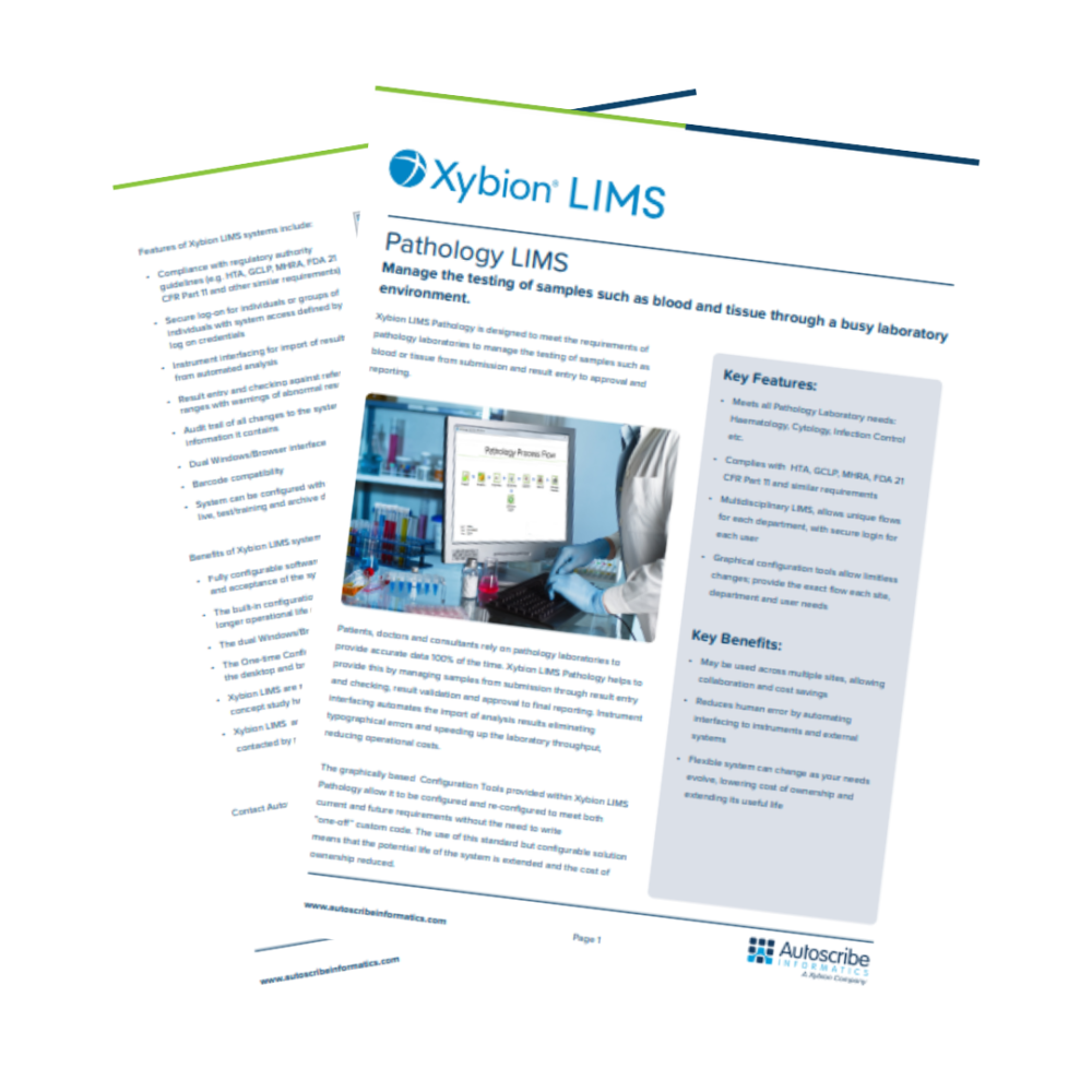 Pathology LIMS | Diagnostics LIMS | Autoscribe Informatics | Autoscribe ...