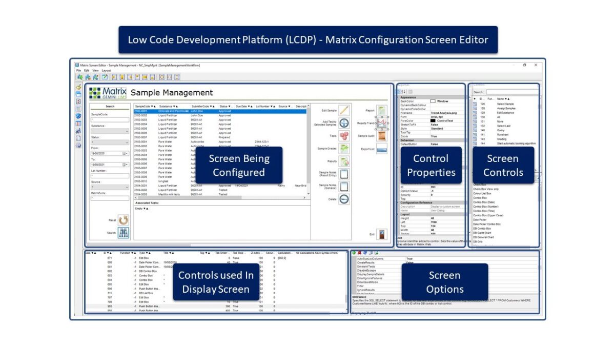Low Code Development Platform Approaches to LIMS Configuration | Autoscribe Informatics
