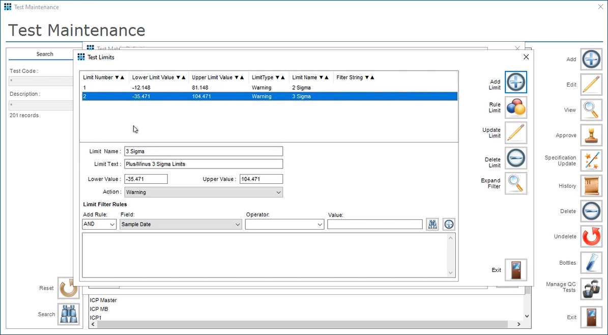 Using Standard Deviation to Dynamically Update LIMS Test Limits in QC ...