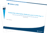 LIMS Validation | Autoscribe Informatics