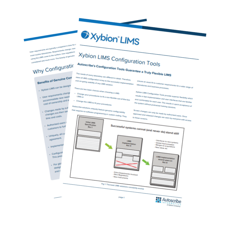 Matrix Gemini LIMS Configuration Tools | Autoscribe Informatics ...